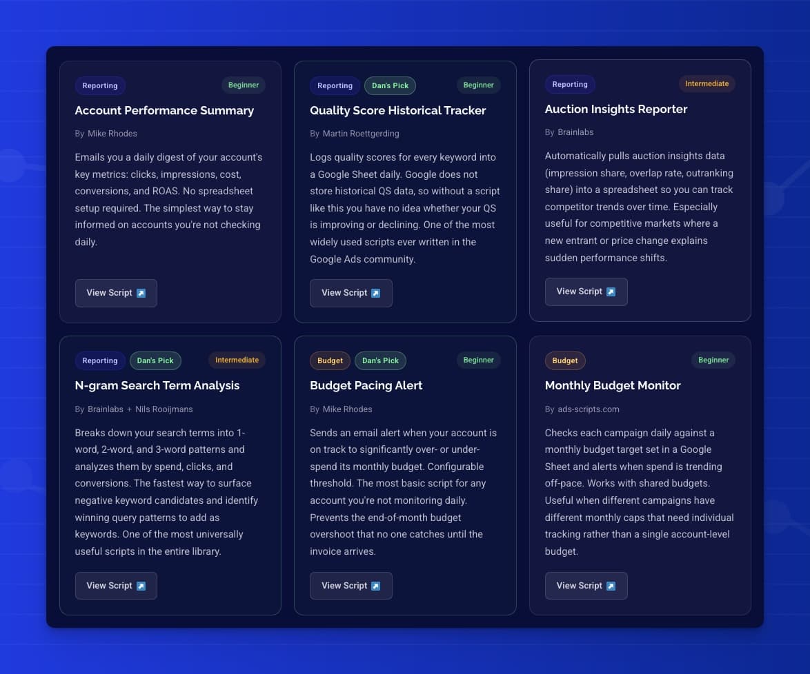 Google Ads Scripts: Complete Guide And Library (2026)